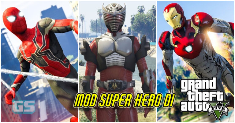 gta v super hero - gamersantai.com