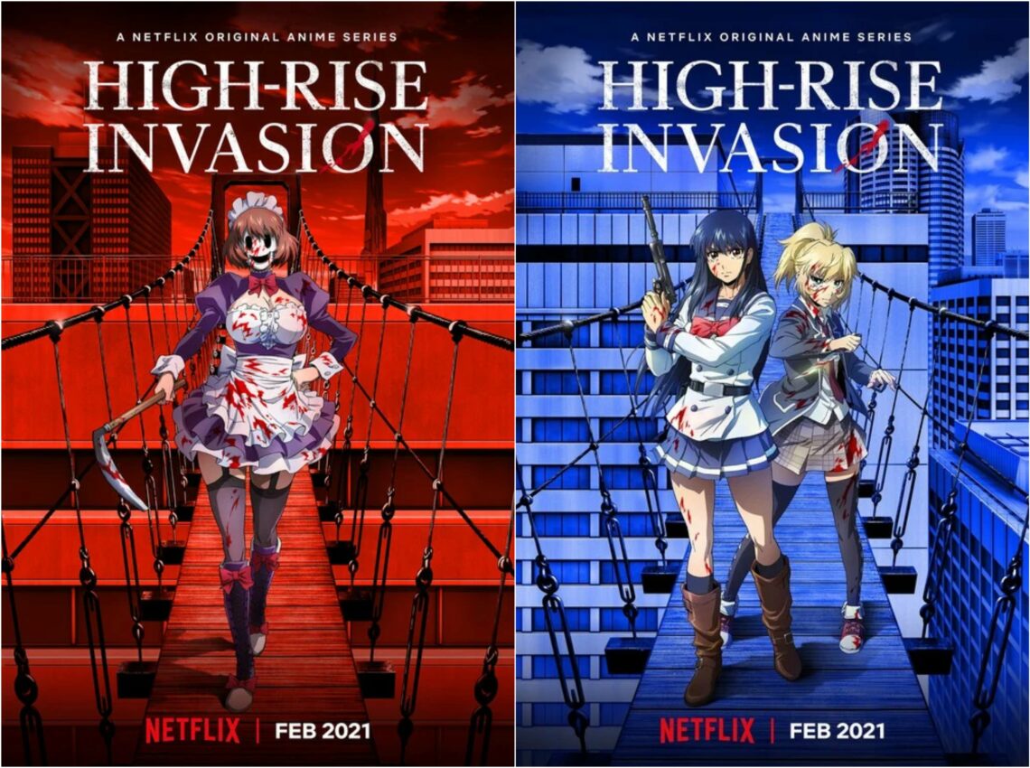 Anime High-Rise Invasion sah akan keluar di Netflix pada Februari 2021 ...