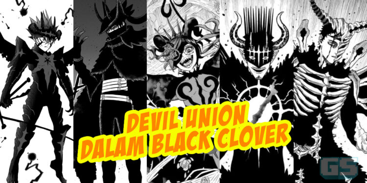 Black Clover - Senarai watak yang boleh menggunakan Devil Union ...
