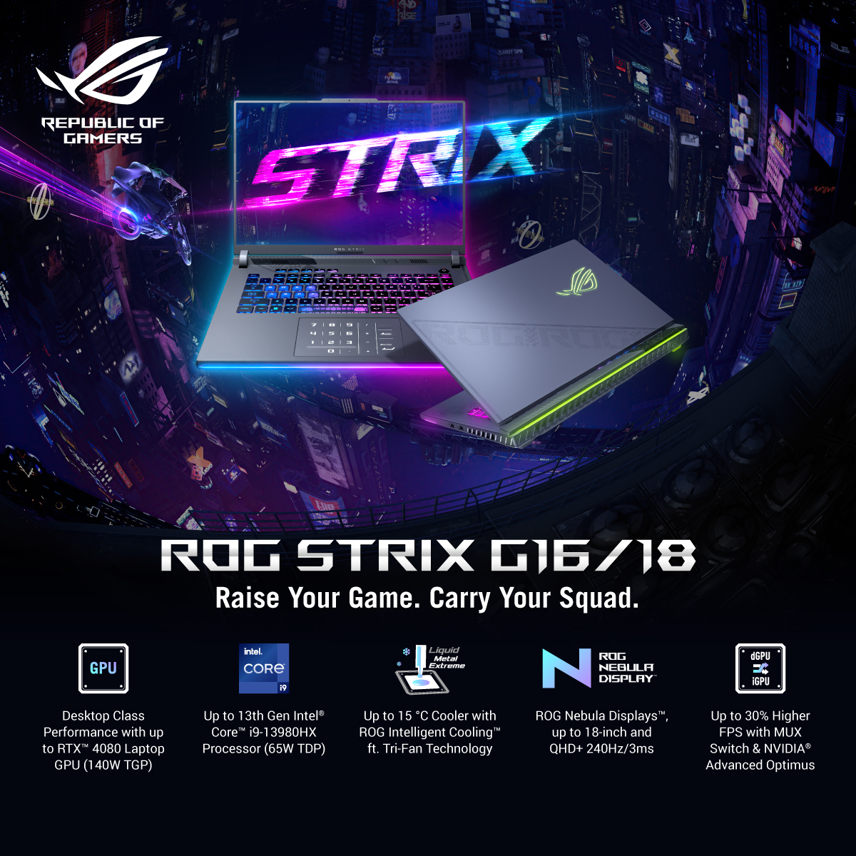 ASUS ROG umum laptop gaming baharu ROG Strix SCAR & Strix G bagi tahun ...