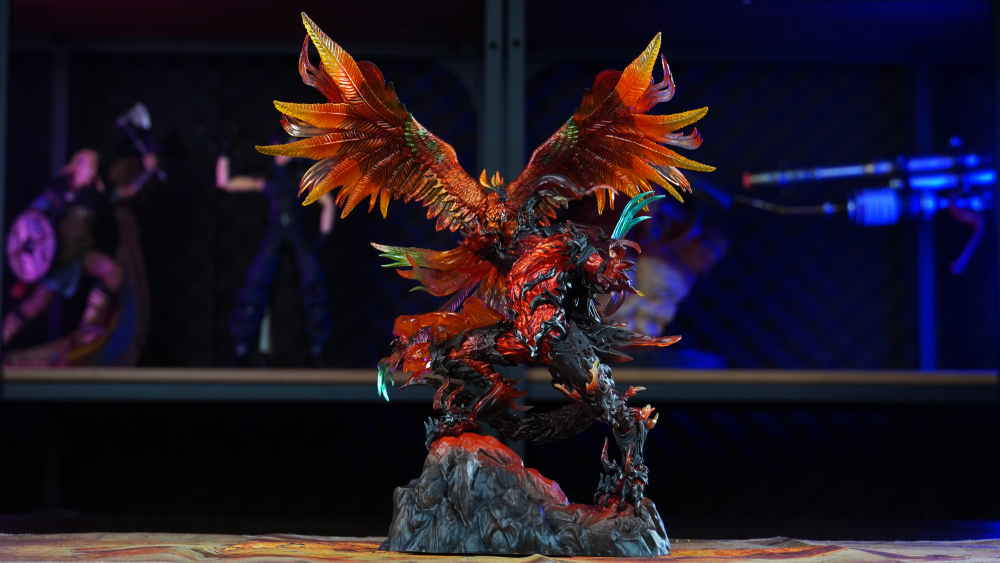 Ifrit-vs-Phoenix-Statue-1 - gamersantai.com