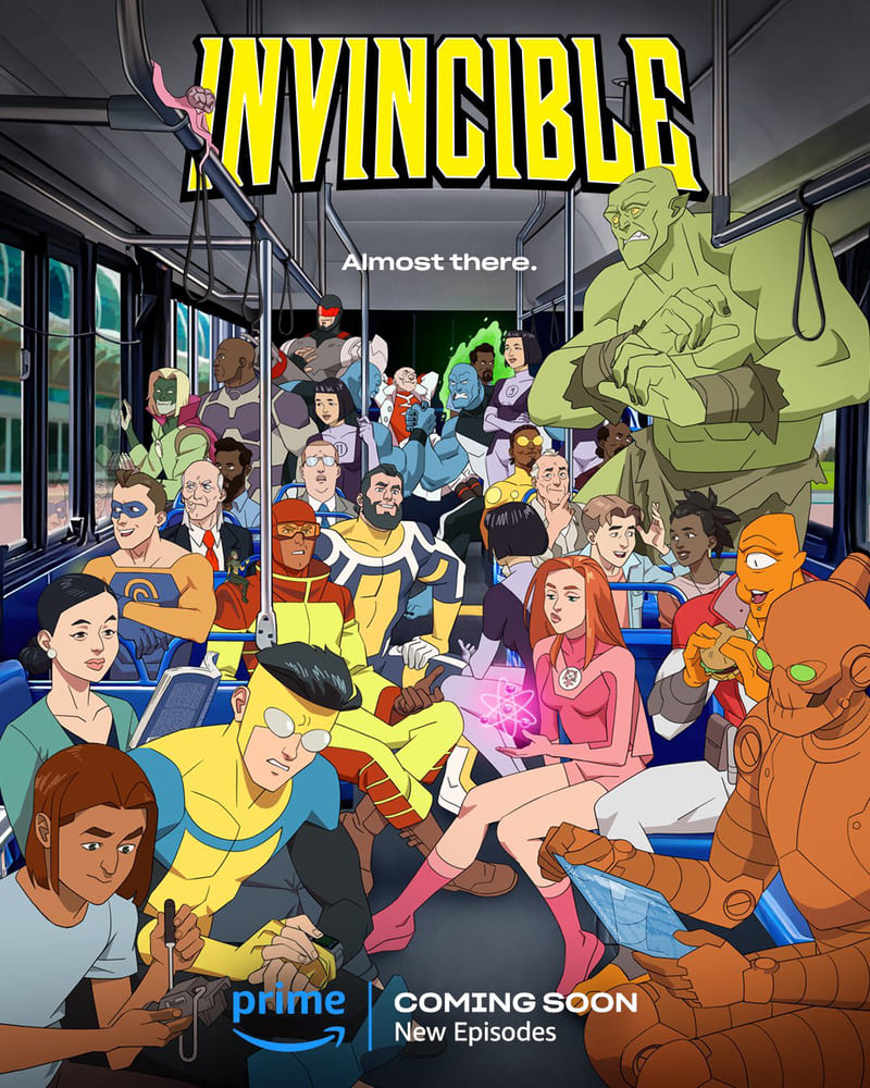 [Update] Poster Terbaru Invincible Season 2 Didedahkan, Bakal Tiba pada ...