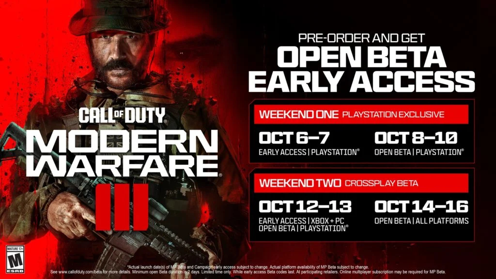 COD: Modern Warfare III Umumkan Tarikh Beta Terbuka! Pra-tempah ...