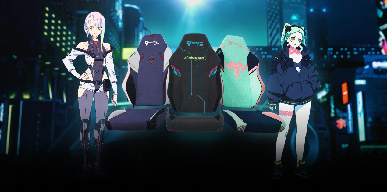 SecretLab umum kulit 'Cyberpunk: Edgerunners' untuk TITAN Evo, santai ...