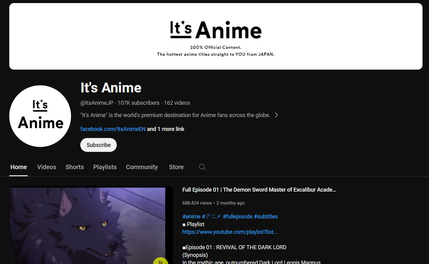 "It's Anime" Saluran Youtube Baharu untuk Korang Layan Anime Secara ...