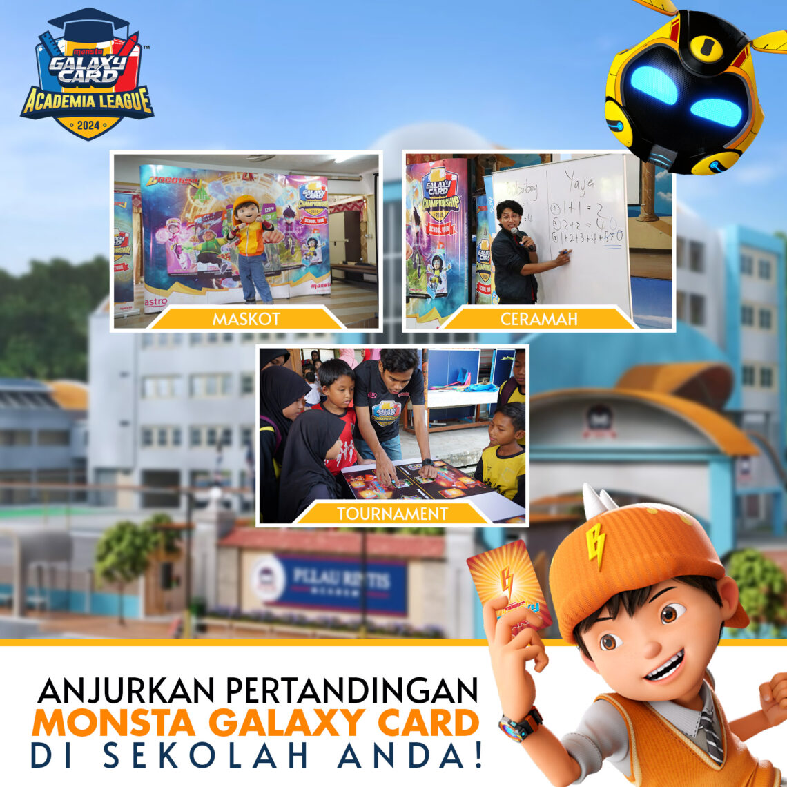 Pendaftaran Monsta Galaxy Card Academia League Kini Dibuka Untuk Para ...