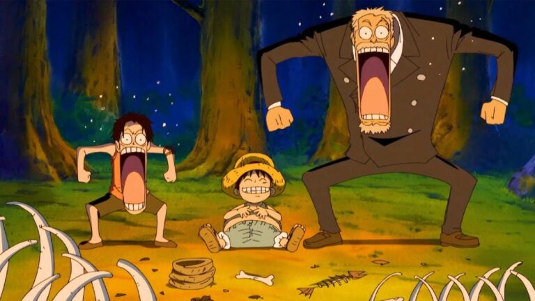 One-Piece_garp-ace_roger-garp-luffy - gamersantai.com