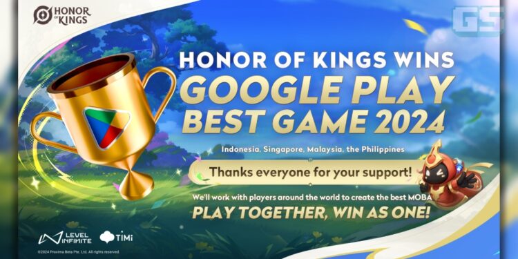 Honor of Kings Menang Gelaran "Best Game 2024!" - Senarai Google Play Award 2024 Malaysia ...