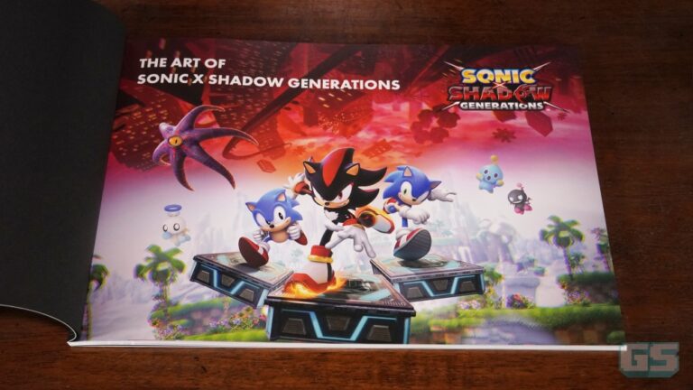 Sonic X Shadow Generations Collector’s Edition_Unboxing_artbook 2 - gamersantai.com