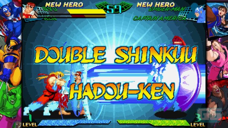Marvel-vs.-Capcom-Fighting-Collection_Reviu_hadoken - gamersantai.com