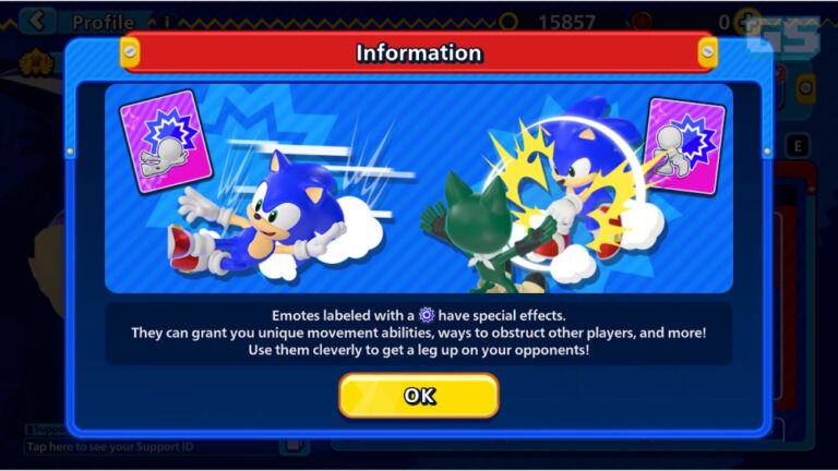 Sonic Rumble_Reviu_emotes - gamersantai.com