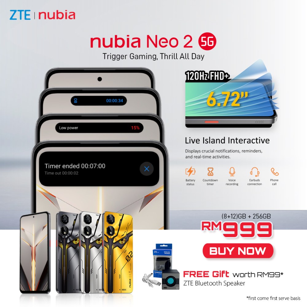nubia Neo 2 5G - gamersantai.com