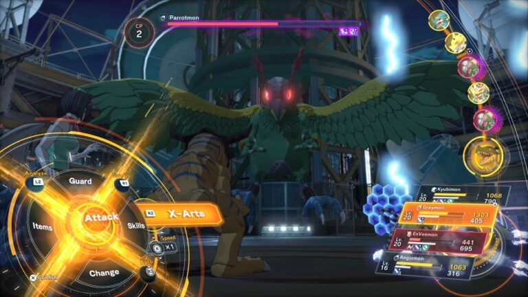 DIGIMON STORY TIME STRANGER_INTERVIU_Parrotmon Battle_4 - gamersantai.com