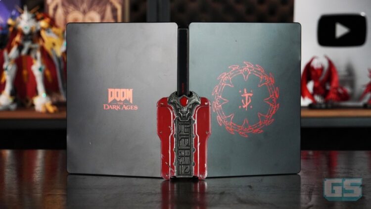 DOOM COLLECTORS BUNDLE_UNBOXING_Key CARD - gamersantai.com