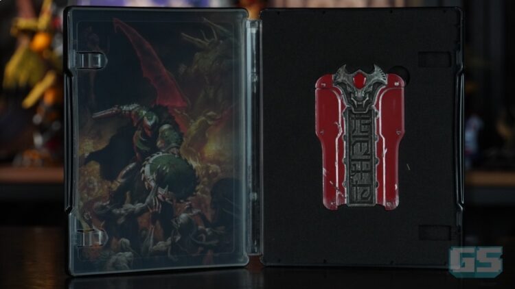 DOOM COLLECTORS BUNDLE_UNBOXING_Key Card (4) - gamersantai.com