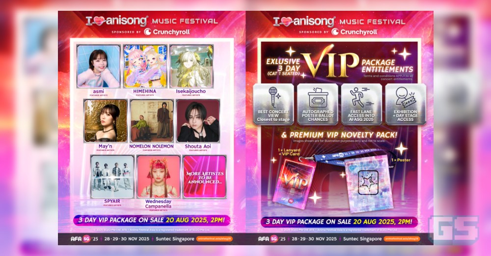 AFA Singapore 2025 Mendedahkan Barisan Artis Ternama Awal Untuk Konsert ...