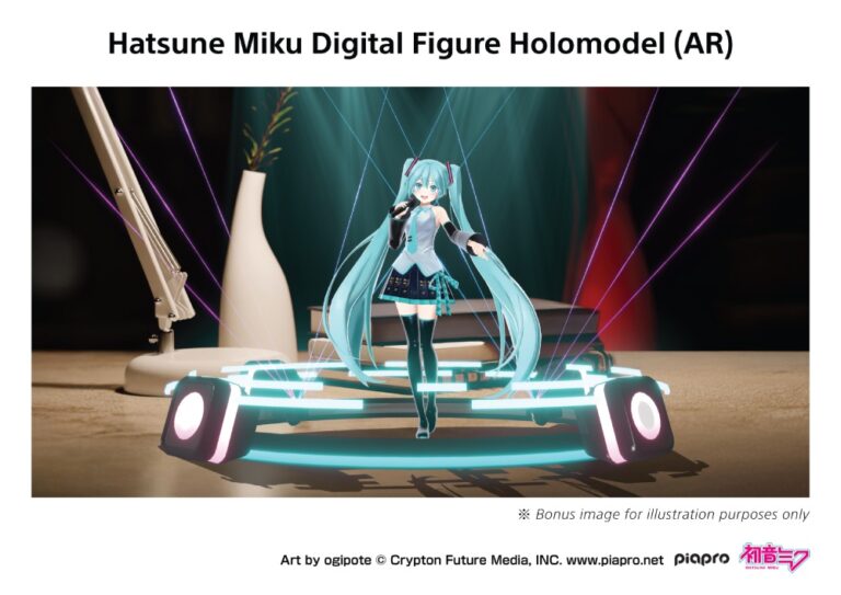 Hatsune Miku_Hatsune Miku Digital Figure Holomodel (AR) - gamersantai.com