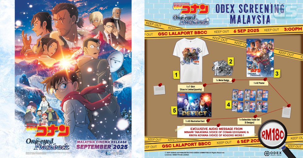 Detective Conan The Movie: One-Eyed Flashback Akan Memulakan Tayangan ...