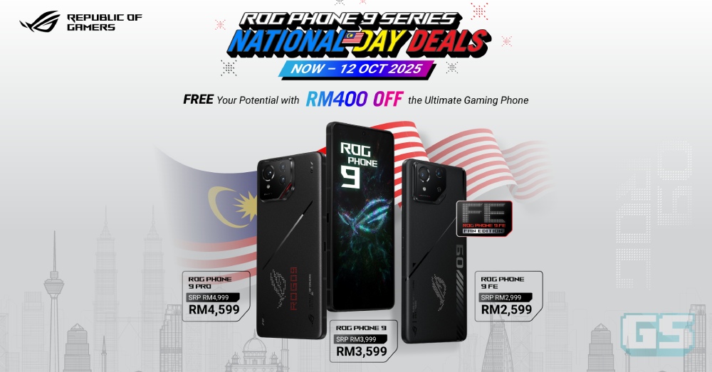 ROG Malaysia Umum Promosi Hari Kebangsaan untuk ROG Phone 9, Tawar Potongan Sehingga RM400 ...