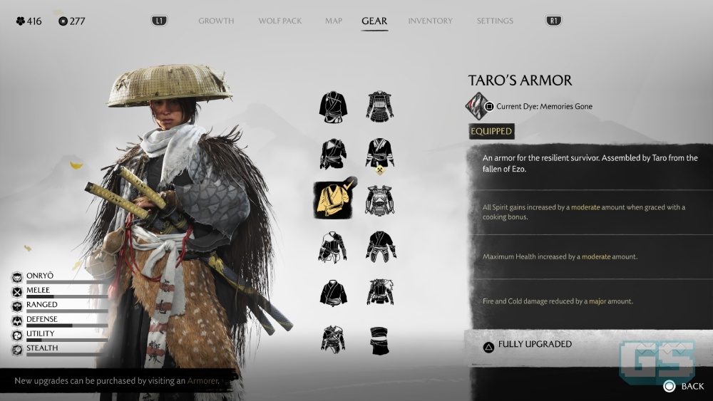 Ghost of Yōtei_ARMOR_TARO - gamersantai.com