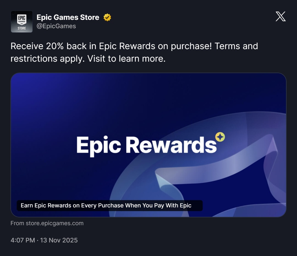 Epic Games Store Tawar Diskaun Sehingga 85% Untuk Pelbagai Game Edisi ...
