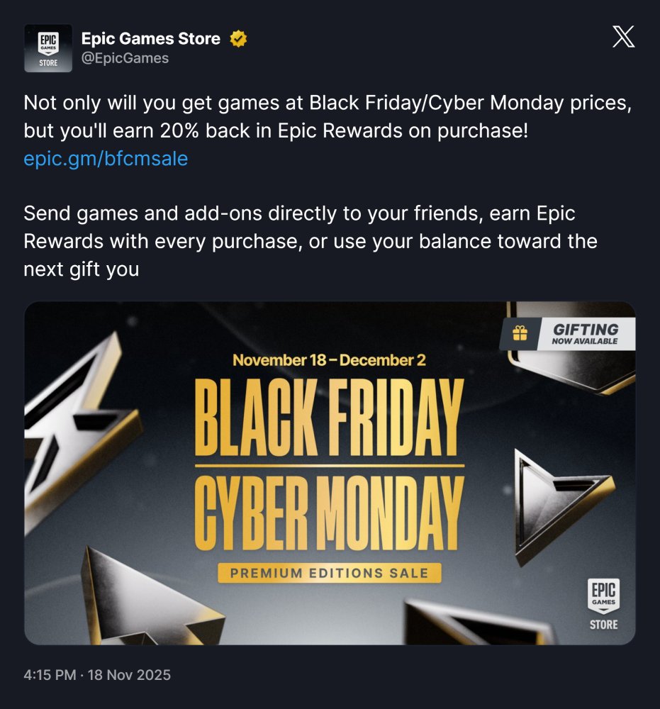 Epic Games Store Tawar Diskaun Sehingga 85% Untuk Pelbagai Game Edisi ...
