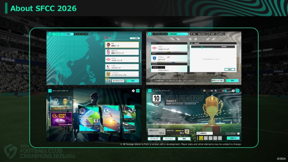 SEGA Football Club Champions 2026 - Bagaimana Game Sukan Klasik Jepun ...