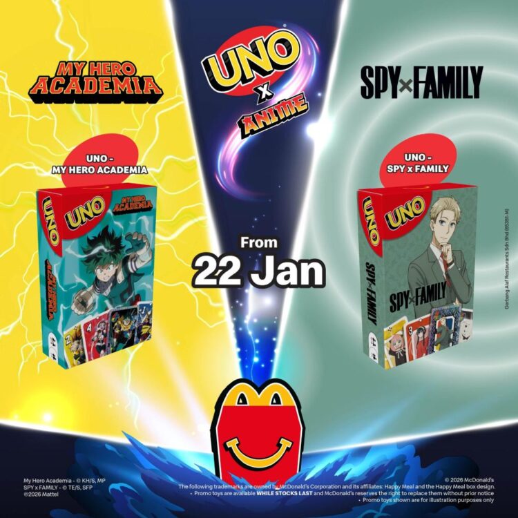 McDonald’s Hebatkan Happy Meal Dengan Kolaborasi UNO x Anime ...