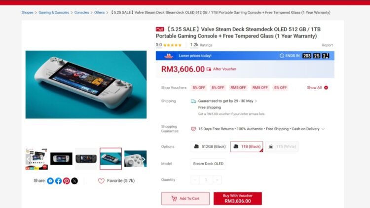 Harga Steam Deck OLED Melambung Tinggi, Valve Naikkan Harga Susulan ...